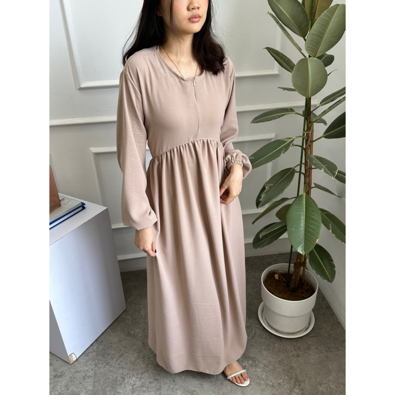 Jual NOORA GAMIS SYAR’I SYARI DRESS MAXI HIJAB BAJU LEBARAN BAJU HARI ...