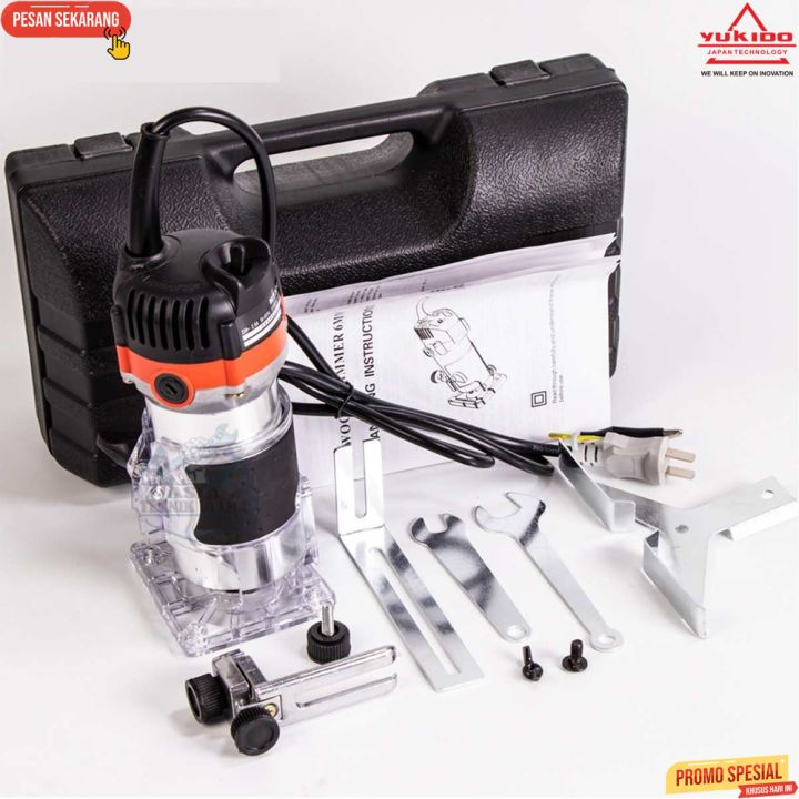 Jual BAYAR DI TEMPAT !!! Mesin Profil Router Trimmer Kayu ukir 6mm ...