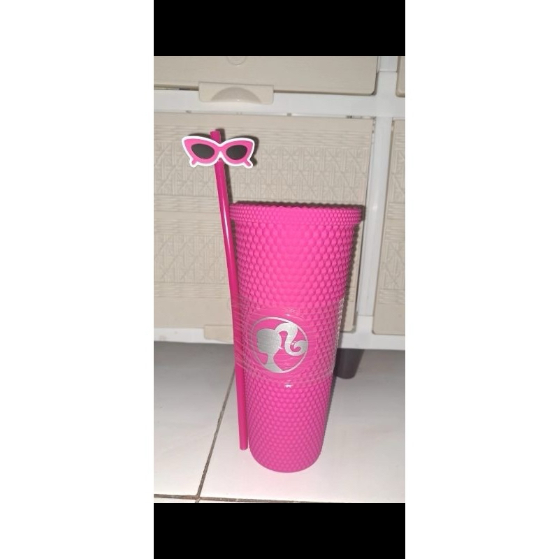 Jual MINISO x Tumblr BARBIE Pink Kacamata 700ml ORIGINAL MINISO ...