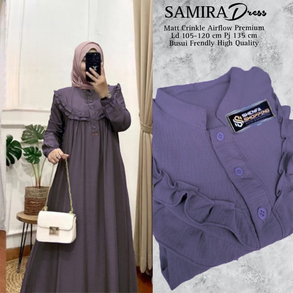 Jual GAMIS CRINKLE VIRAL TIKTOK - GAMIS CRINKLE AIRFLOW MODEL BARU 2024 ...