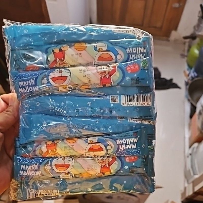 Jual DORAEMON KEPANG Mars Mallow 1 pack Isi 20 Pcs x 7 Gr | Shopee ...
