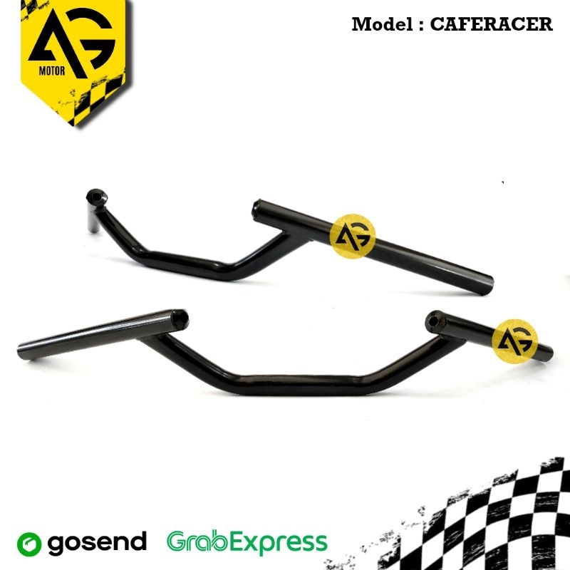 Jual Stang sepeda motor costum model Caferacer - Clubman Tinggi ...