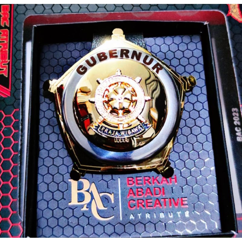 Jual tanda jabatan kasat POLPP untuk GUBERNUR exclusive | Shopee Indonesia