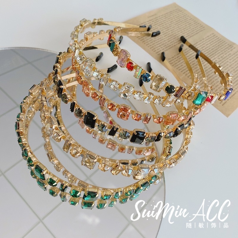 Jual FAIRY ELEGANT CRYSTAL GIRLY BIG BEADED HEADBAND BANDO BATU KRISTAL ...