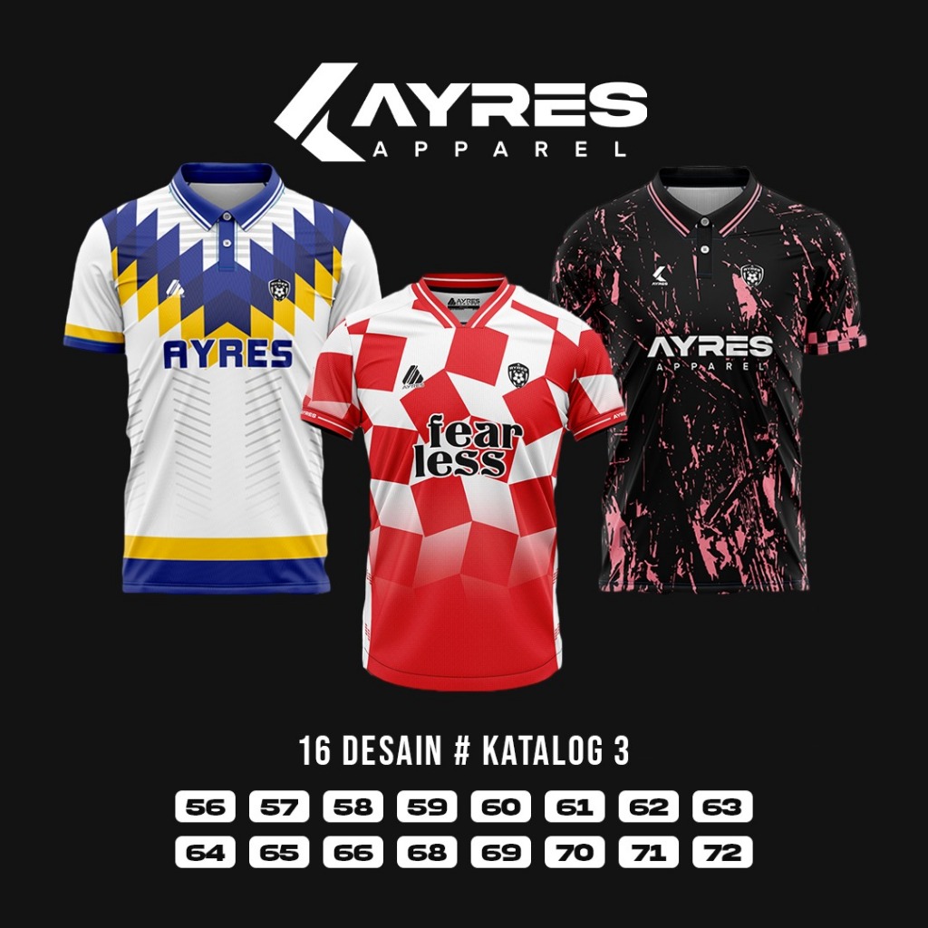 Jual JERSEY CUSTOM FUTSAL SEPAK BOLA VOLI VOLLEY BADMINTON RUNNING LARI ...