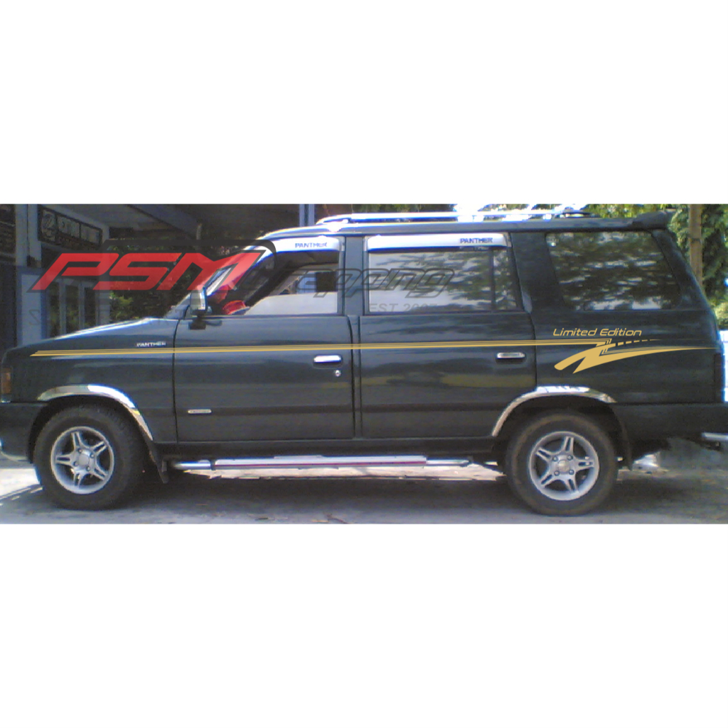 Jual sticker list side mobil KIJANG PANTHER MITSUBISHI KUDA DLL ...