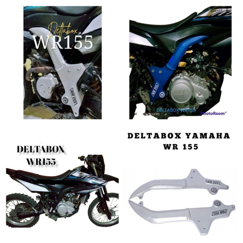 Jual DELTABOX YAMAHA WR155 NEW BORN COVER RANGKA YAMAHA WR155 AKSESORIS ...