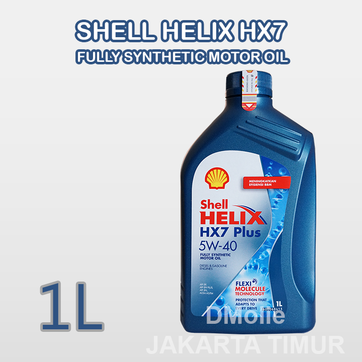 Jual Shell Helix HX7 Plus 5W-40 1L 100% ORGINAL | Shopee Indonesia