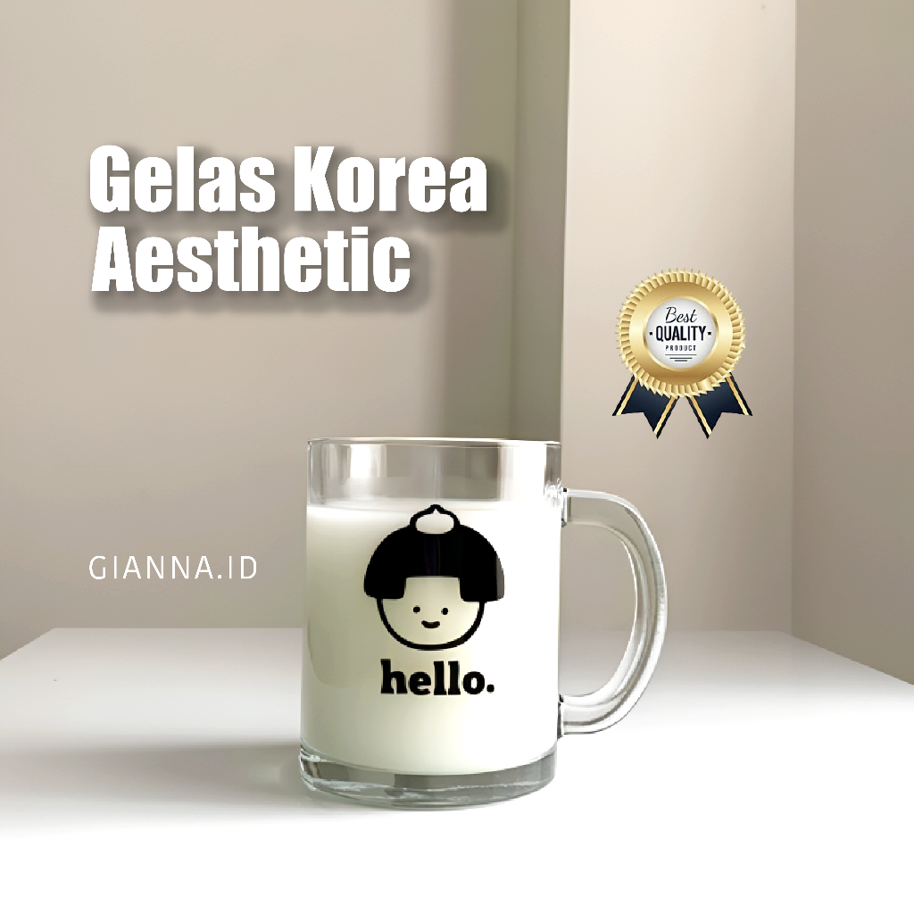 Jual !! NEW ARRIVAL !! Design illustrated by 2ple korea || Gelas Korea ...