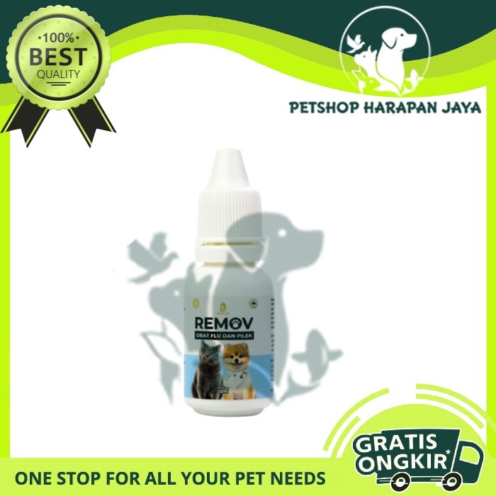 Jual REMOV Obat FLU dan PILEK Kucing Dan Anjing 10 ML | Shopee Indonesia