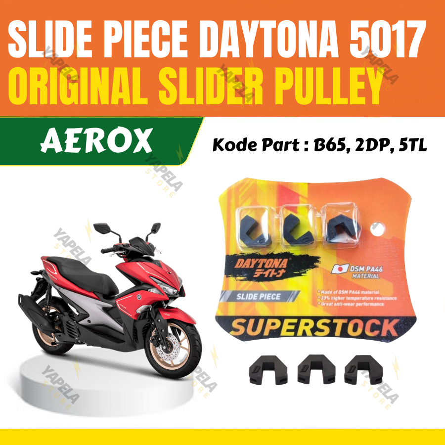 Jual Slider Piece Aerox 1 Set Piece Slide Daytona Original Japan 5017 ...