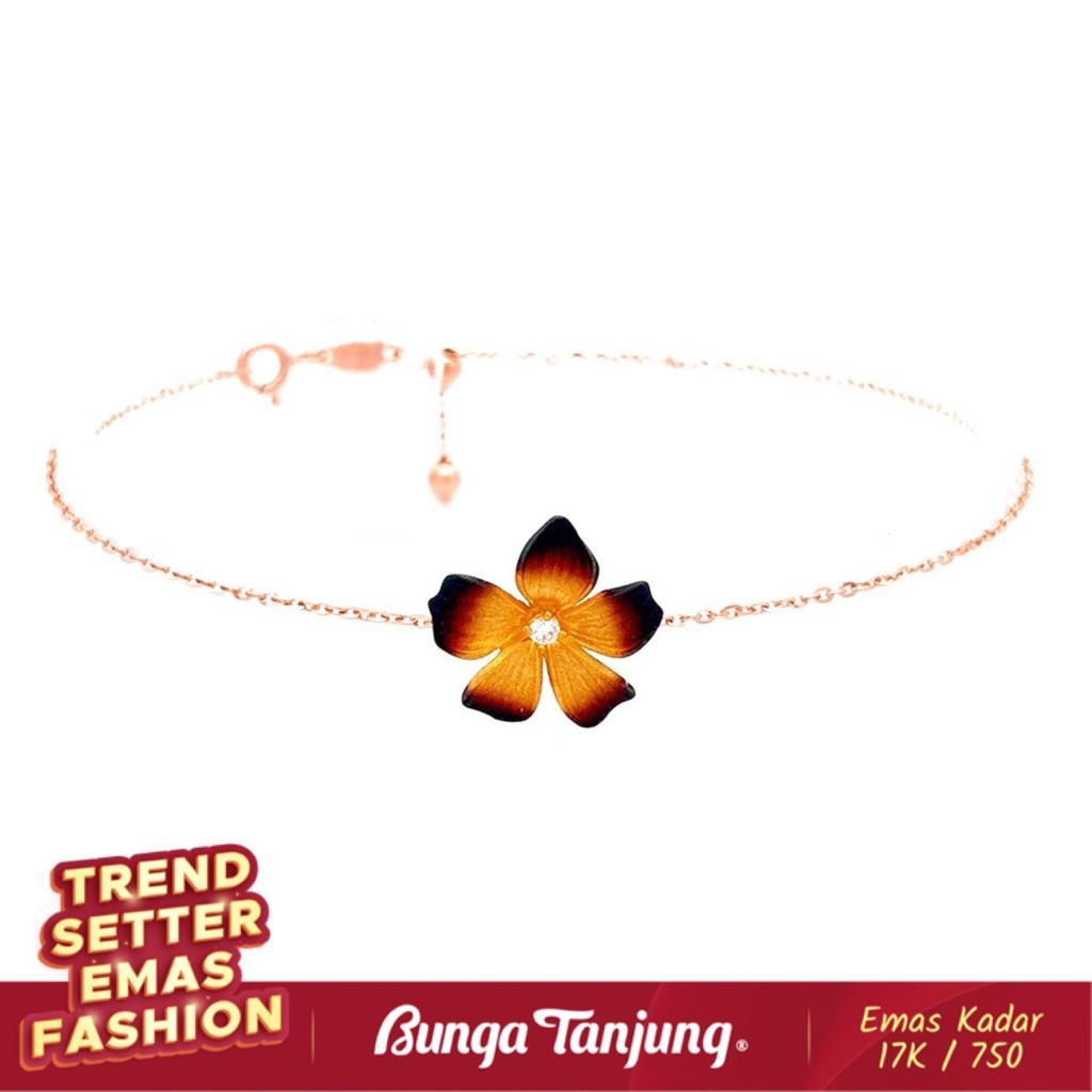 Jual GELANG FASHION OMBRE BUNGA - EMAS 17K - BUNGA TANJUNG GOLD ...