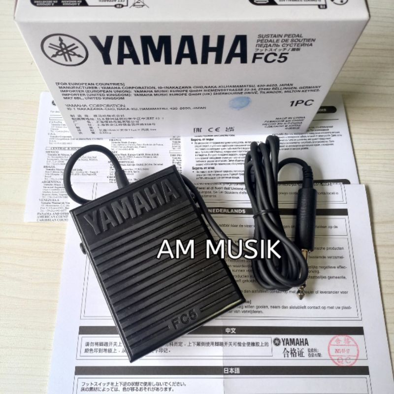 Jual PEDAL SUSTAIN KEYBOARD YAMAHA FC5 ORIGINAL | Shopee Indonesia