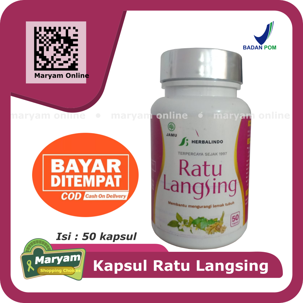 Jual Ratu Langsing Pelangsing Alami Herbal | Shopee Indonesia