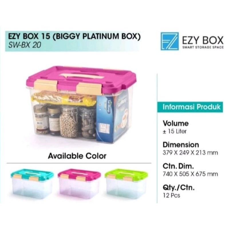Jual Container Box EZ CB 15 L | Shopee Indonesia