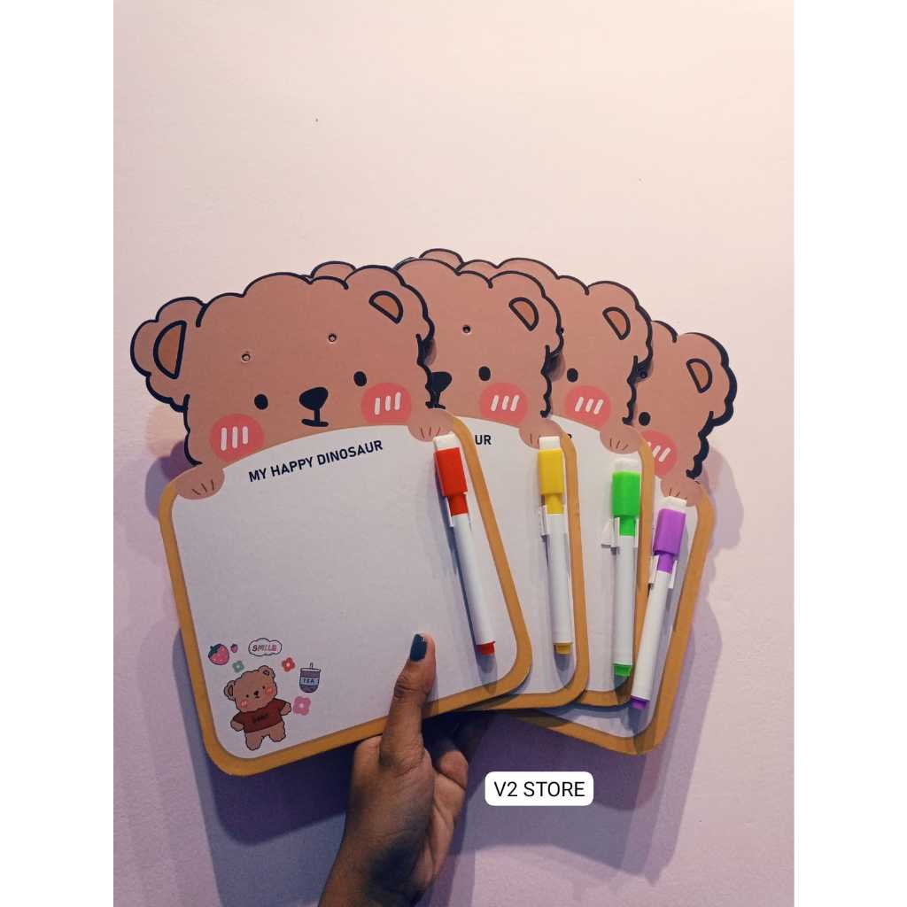 Jual Papan Tulis Karakter Papan Tulis Mini Whiteboard Mini Karakter ...