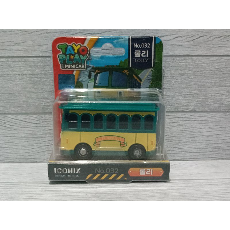 Jual Iconix Tayo The Little Bus Mini Car - Lolly (No. 032) | Shopee ...