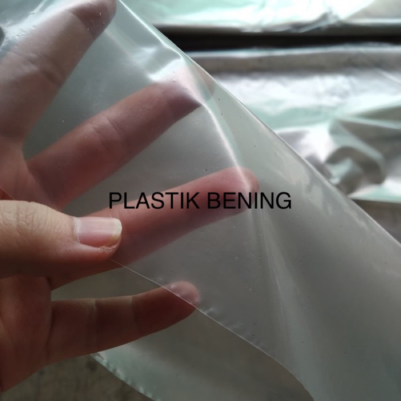 Jual Plastik Bening 0,12 Lebar 3 Meter / Plastik Meja Bening Meteran ...