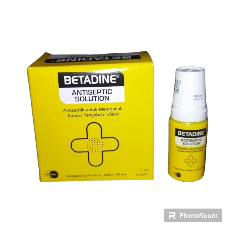 Jual BETADINE botol,per PCS 5ml | Shopee Indonesia