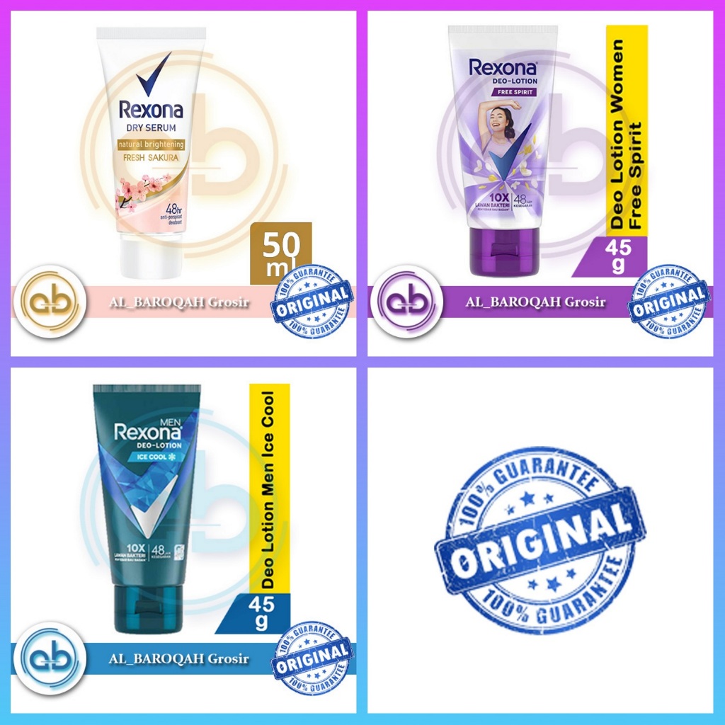 Jual Rexona Deo Lotion 45g | Shopee Indonesia
