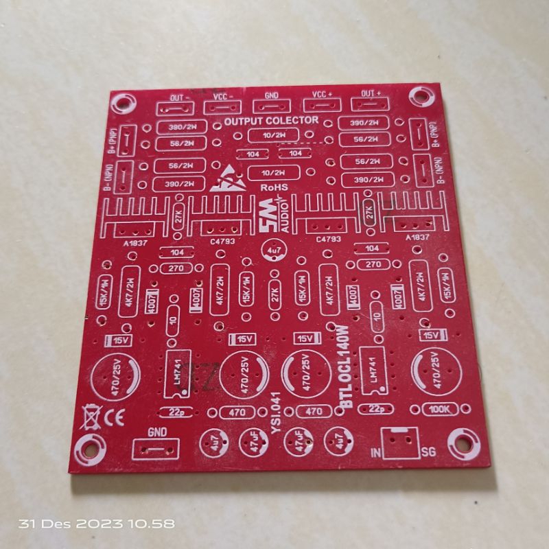 Jual PCB POWER BTL OCL 140watt | Shopee Indonesia