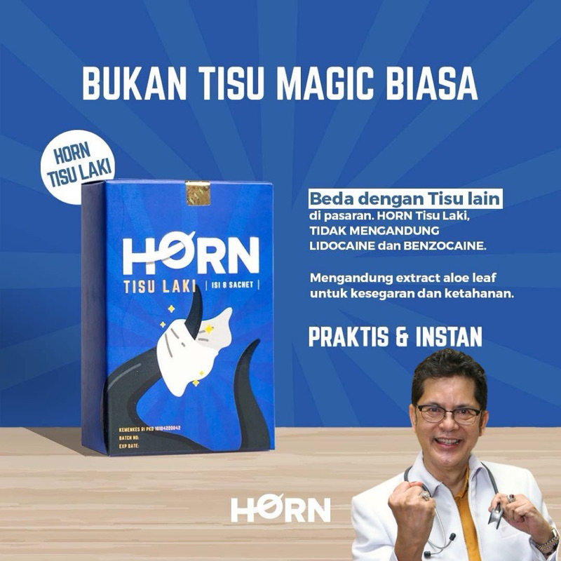 Jual HORN Tisu Laki by Dr.Boyke | Shopee Indonesia