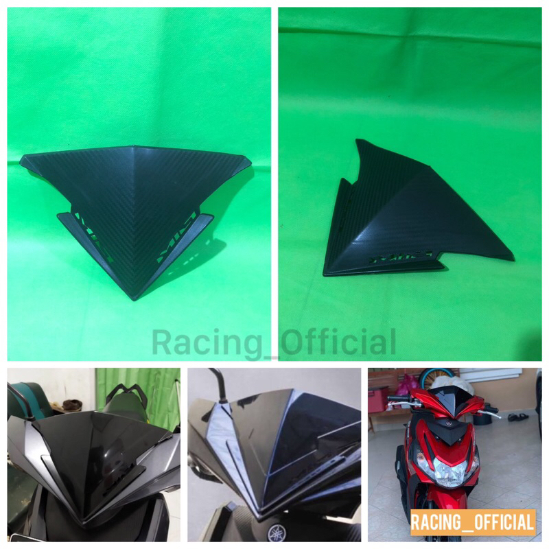 Jual Visor Windshield/Visor Mio Z Mio 125 Mio M3 Carbon | Shopee Indonesia