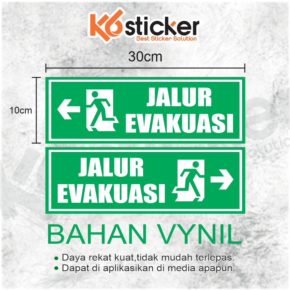 Jual SIGN LABEL STICKER JALUR EVAKUASI Jalur Evakuasi / Stiker Jalur ... Jual SIGN LABEL STICKER JALUR EVAKUASI Jalur Evakuasi / Stiker Jalur ...