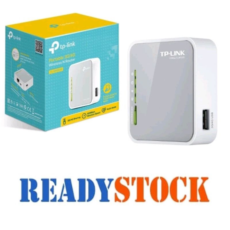 Jual 4G Router TP-LINK TL-MR3020 WiFi TP-LINK TL-MR3020 Portable 3G/4G ...
