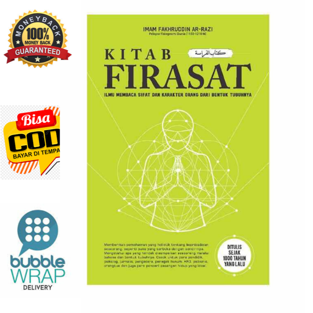 Jual Buku Kitab FIRASAT Panduan Ilmu Fisiognomi Membaca Sifat Karakter ...