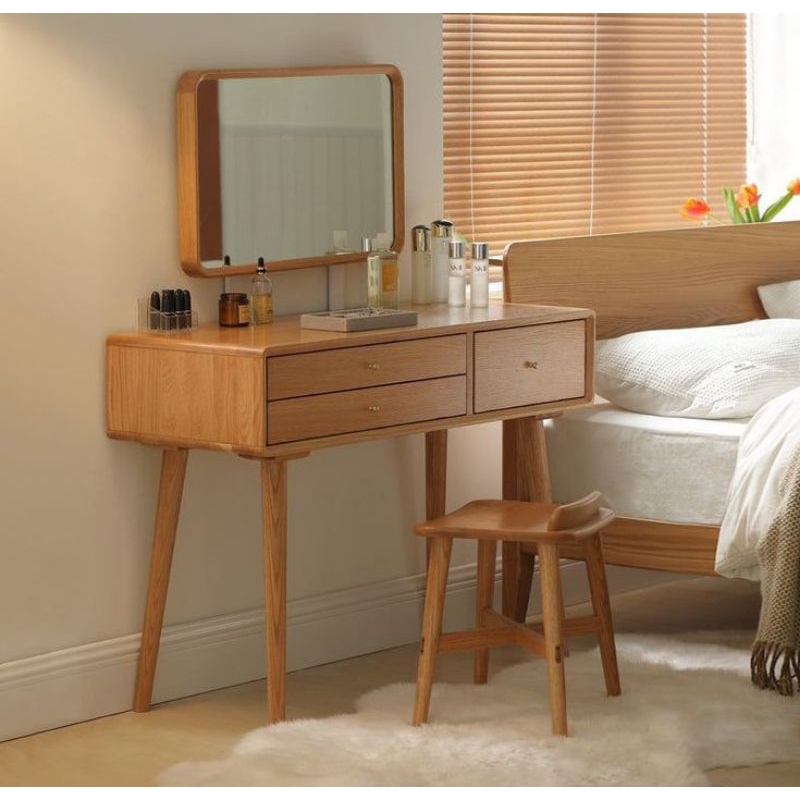 Jual MEJA RIAS MINIMALIS KAYU JATI SIMPLE MODERN | Shopee Indonesia