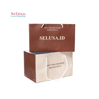 Jual SELUSA PACKAGE TAMBAHAN Paper Bag | Hard Box Exclusive | Shopee ...