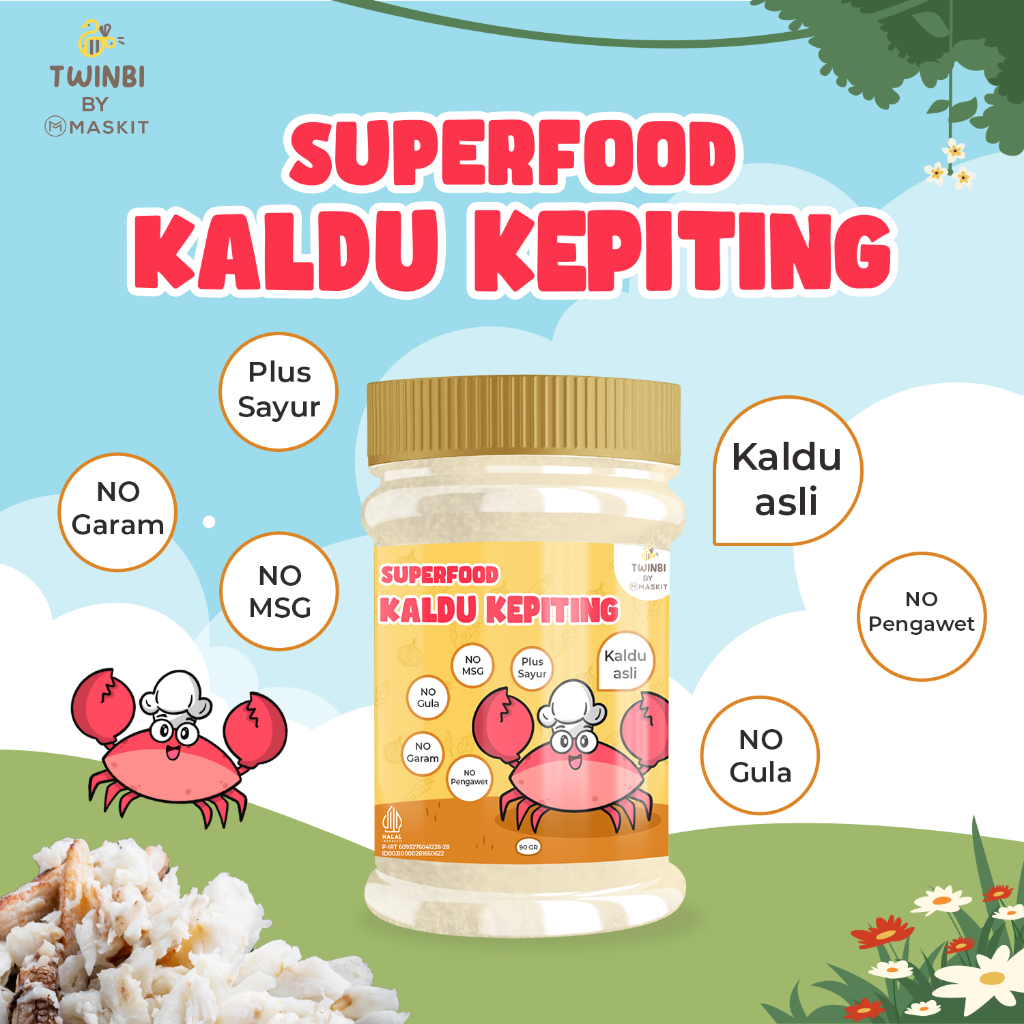 Jual Kaldu Kepiting Crab Murni MPASI Bayi Kaldu Asli Pure Superfood ...
