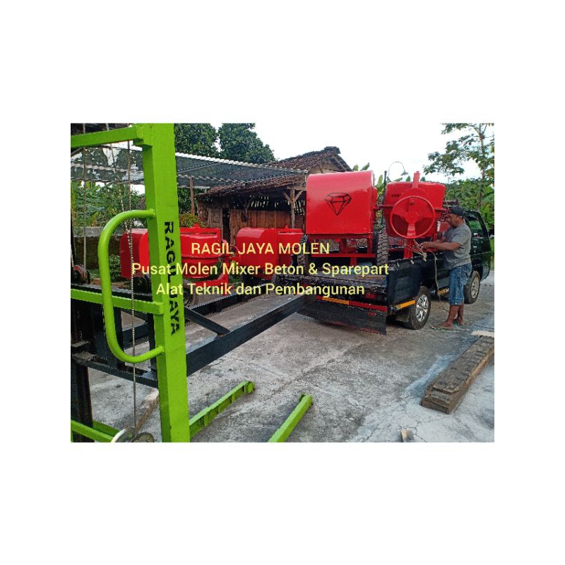 Jual Mesin Molen Cor Beton Semen / Molen Cor Beton Semen / Beton Molen ...