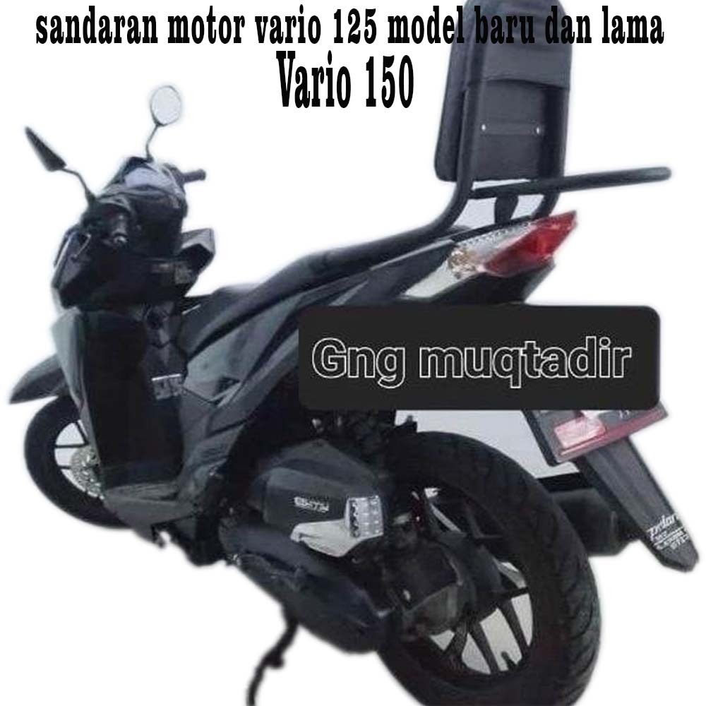 Jual Sandaran jok motor matic vario 125 dan variao 150 atau senderan ...