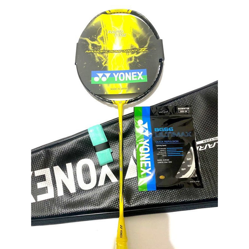 Jual Raket Badminton Yonex Nanoflare 1000ZZ / 1000 ZZ 4UG5 Original + Bonus | Shopee Indonesia