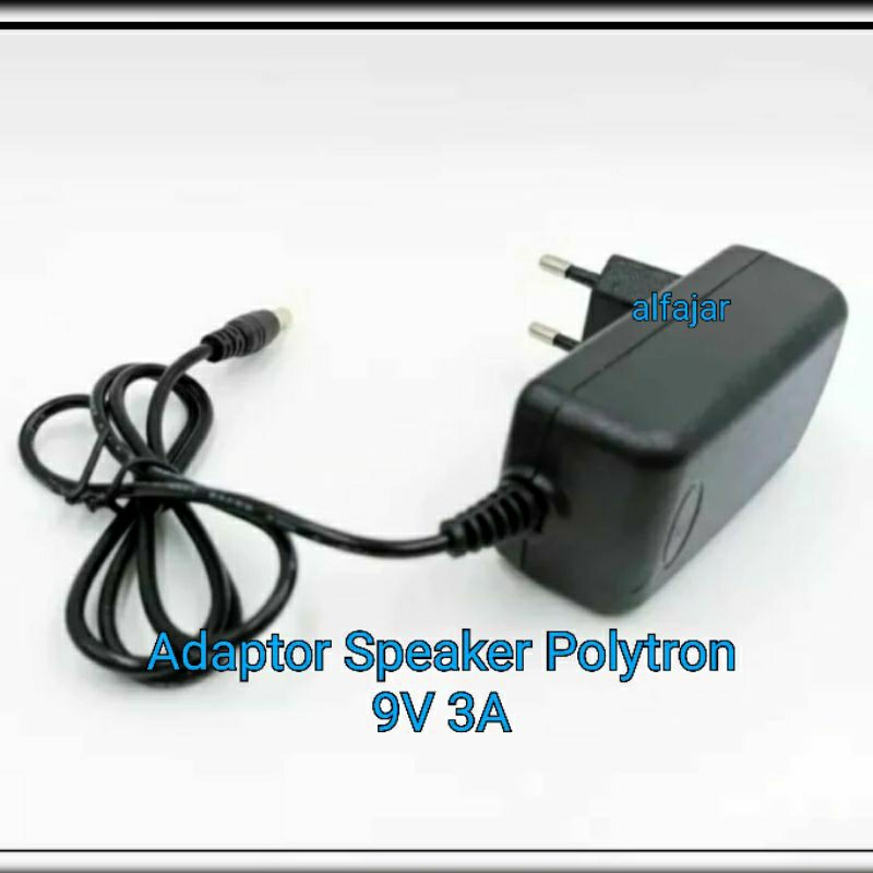 Jual Charger Adaptor untuk speaker Polytron paspro 10f6 12F6 | Shopee ...