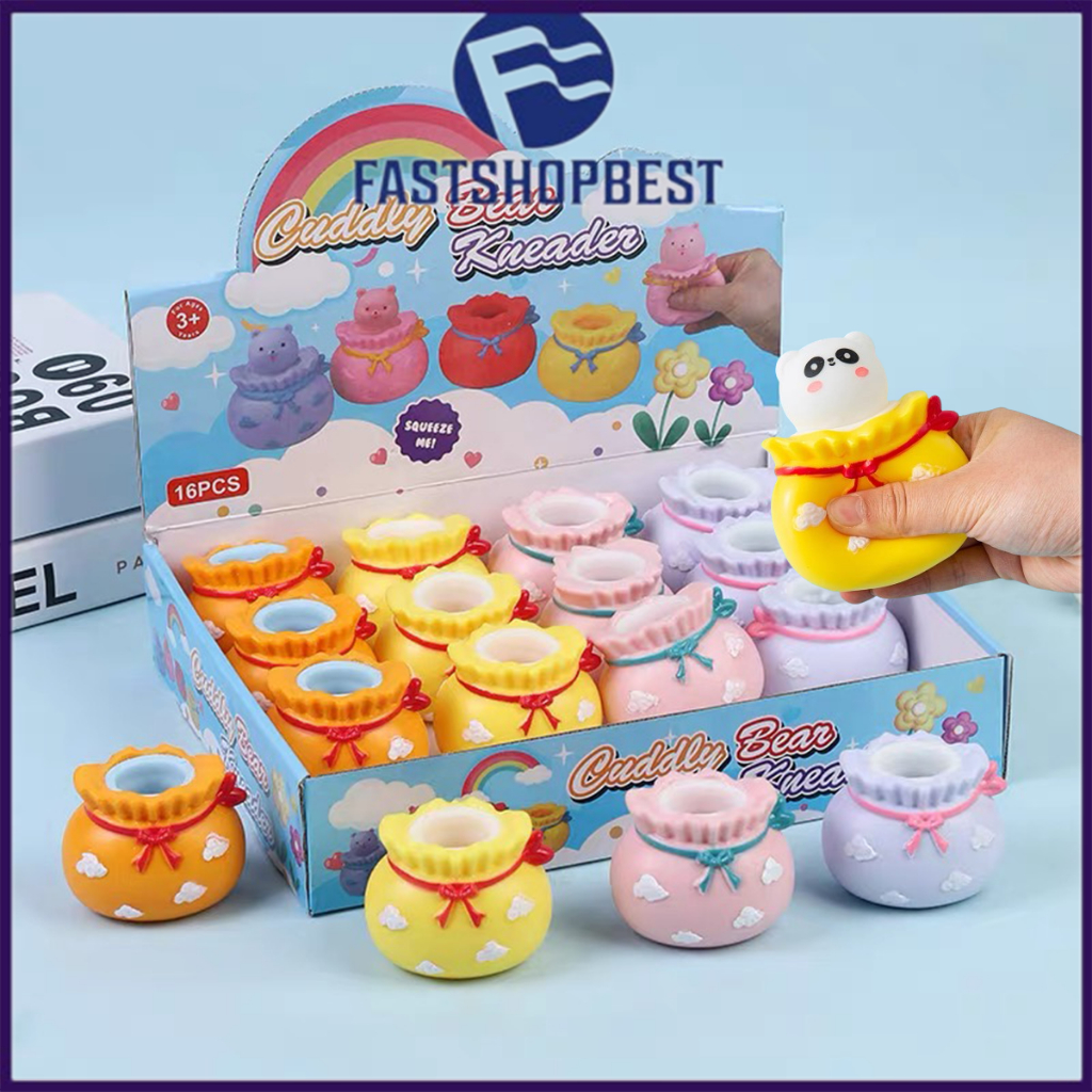 Jual FSB Squishy Pop Lucky bag Panda Kelinci anti stress mainana pencet ...