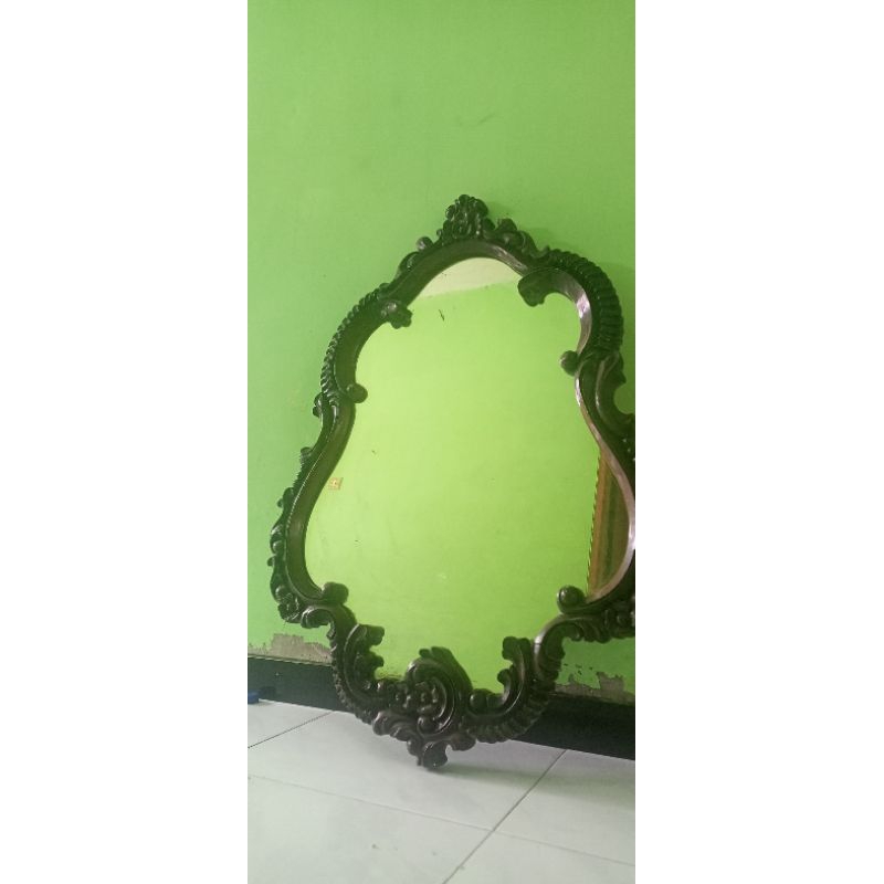 Jual kaca antik kayu ukir | Shopee Indonesia