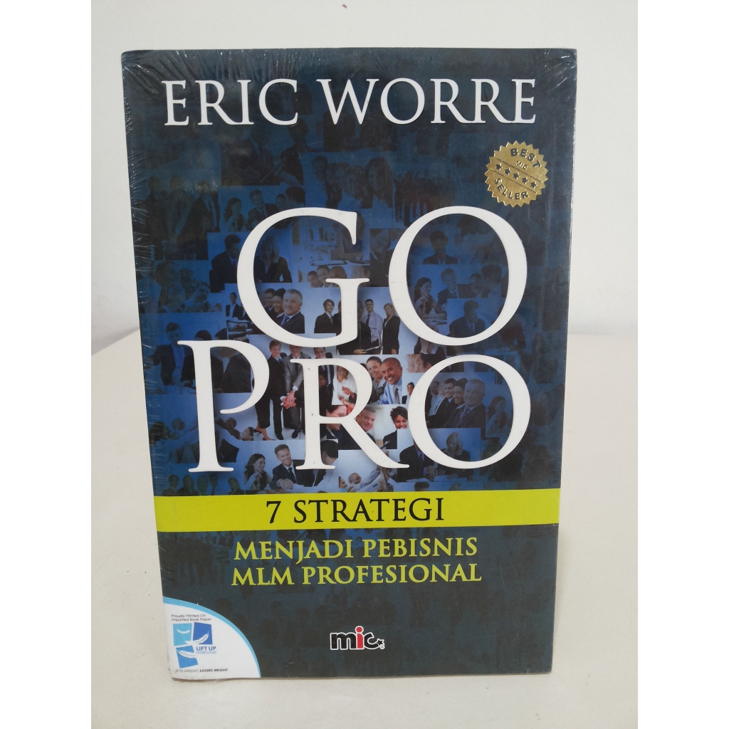 Jual Buku Go Pro 7 Strategi Menjadi Pebisnis MLM Profesional --- Eric ...