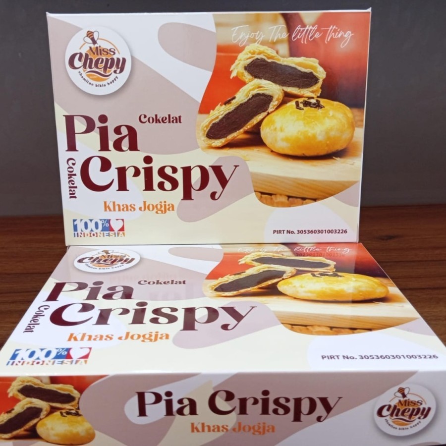 Jual Miss Chepy Pia Crispy Khas Jogja Isi 6 | Shopee Indonesia