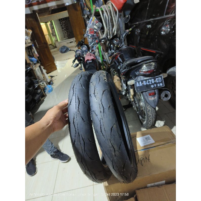 Jual Ban kingland sof kompond CTX HYDRA 90/80 17 NON TUBLES | Shopee ...