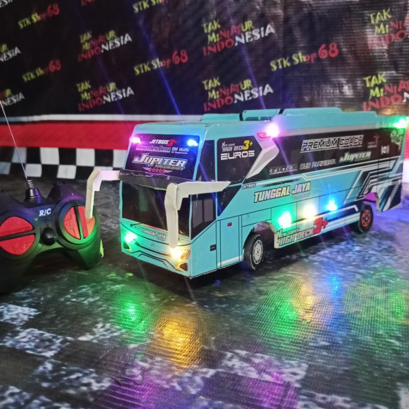 Jual MAINAN MINIATUR BIS TUNGGAL JAYA JUPITER pilih Kategori Full Lampu ...