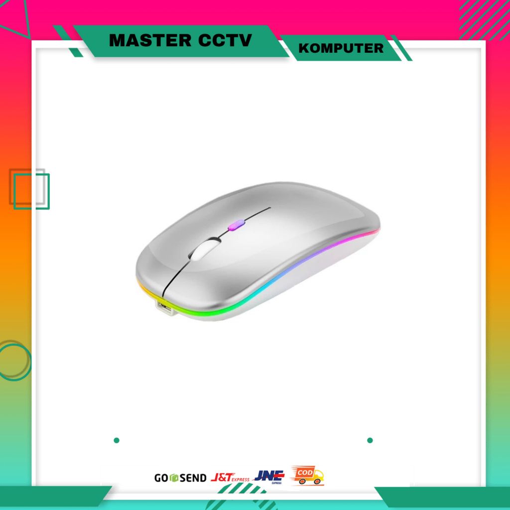 Jual Mouse Wireless Charger Led Mouse | Shopee Indonesia