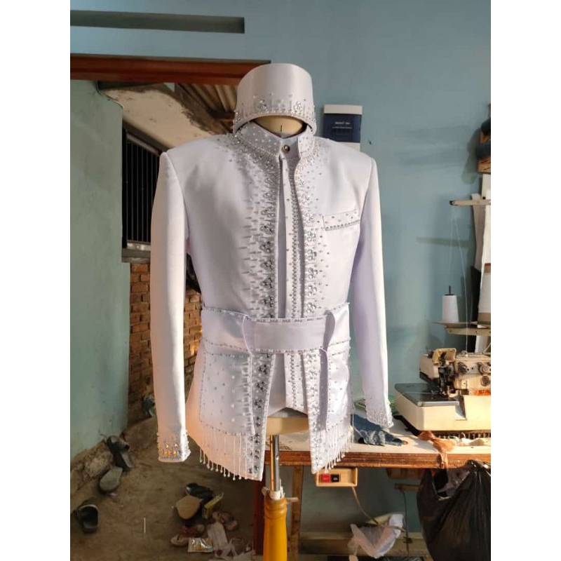 Jual BAJU BESKAP PENGANTIN MODERN AB BRIDAL SUPER ONE MODEL BORO BORO ...