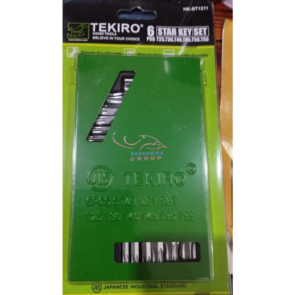 Jual TEKIRO KUNCI L BINTANG SET 6 PCS / STAR KEY SET 6 PCS TEKIRO ...