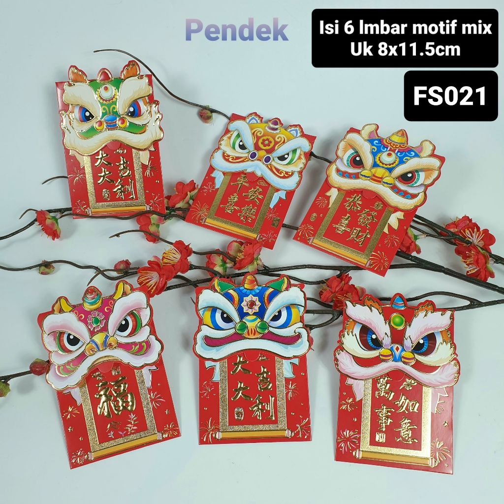 Jual ANGPAO IMLEK SHIO NAGA 2024 ANGPAO IMLEK 3D BENTUK BARONGSAI ...