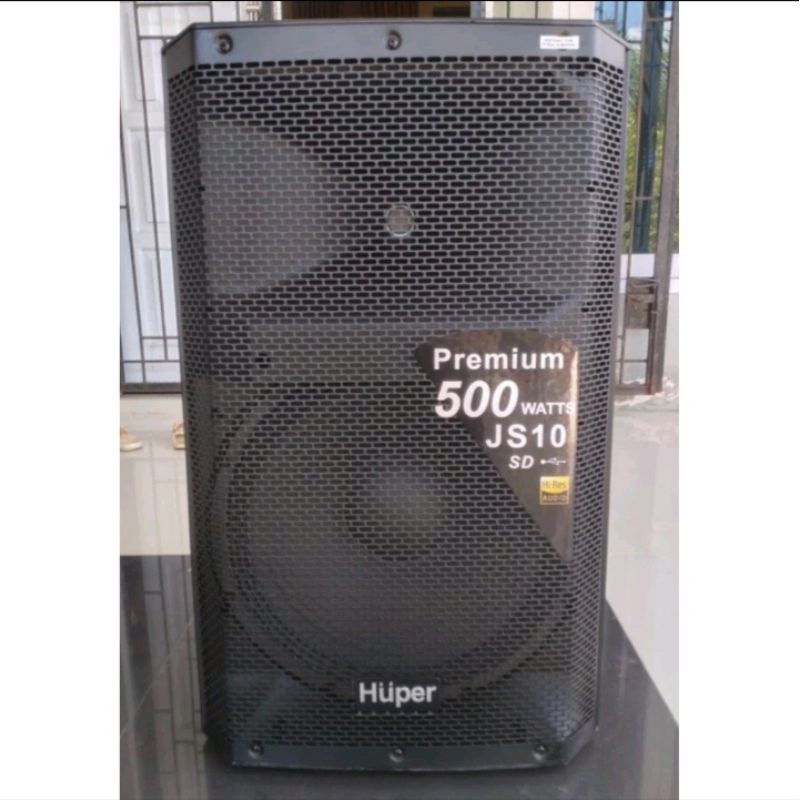 Jual Speaker Aktif 15 inch 500 watt bisa USB Huper JS 10 / JS10 ...