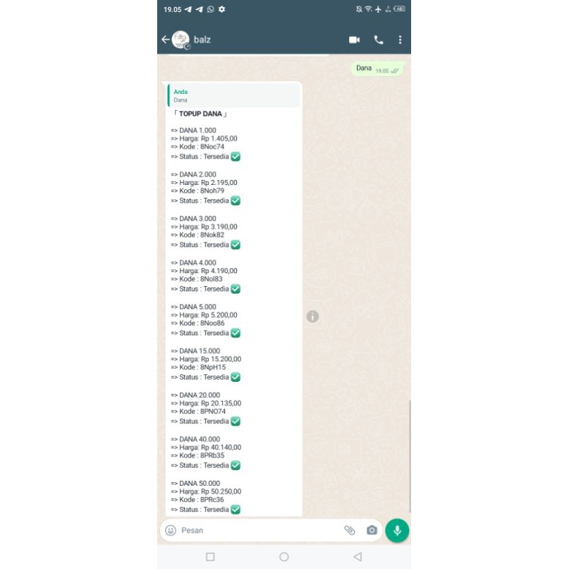 Jual SCRIPT BOT WA TOPUP OTOMATIS TERINTEGRASI ORDERKUOTA & DIGIFLAZZ ...