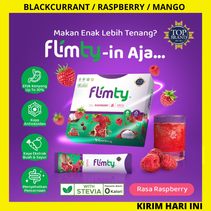 Jual FLIMTY FIBER ORIGINAL 1 BOX ISI 16 SACHET FIBER DIET DETOX FLIMTI ...